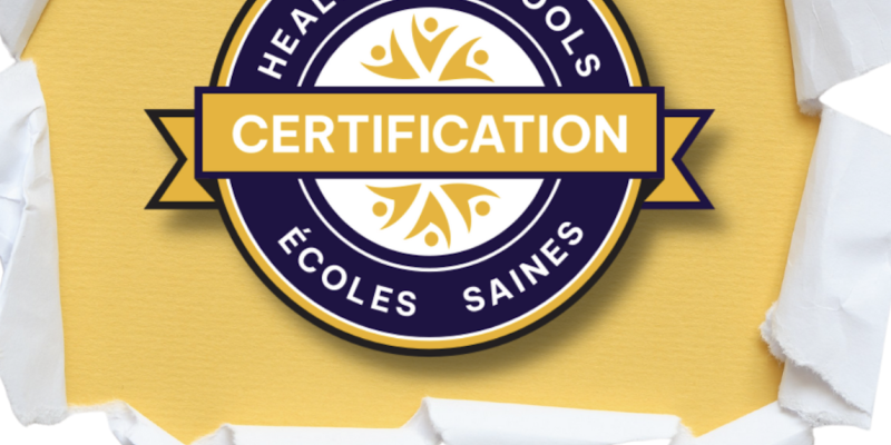 Healthy Schools Certification Announcement! | PHE Canada