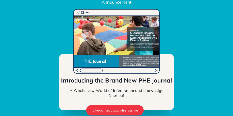 Introducing the Brand New PHE Journal | PHE Canada