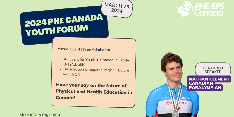 Registration Now Open: 2024 PHE Canada Youth Forum | PHE Canada